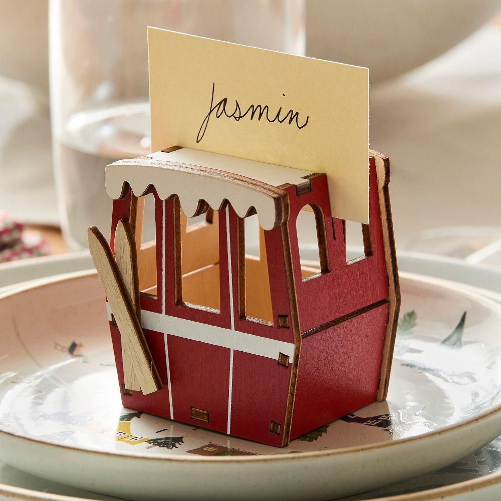 Wood Gondola Placecard Holder Sets West Elm UK
